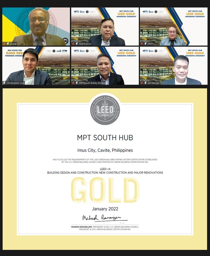 MPT SOUTH Receives Prestigious LEED Gold Certification – MPT South ...
