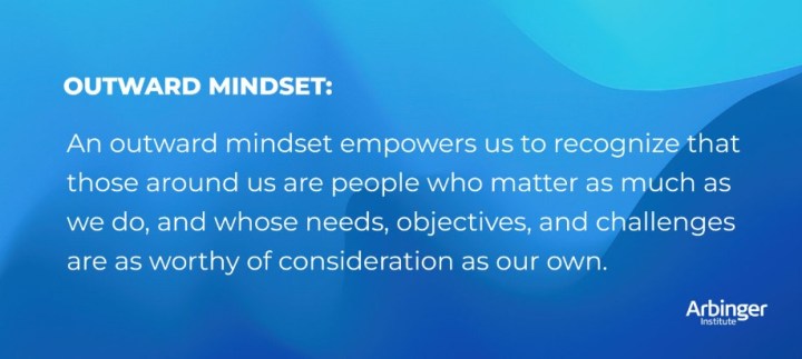The Outward Mindset – MPT South Company Newsletter